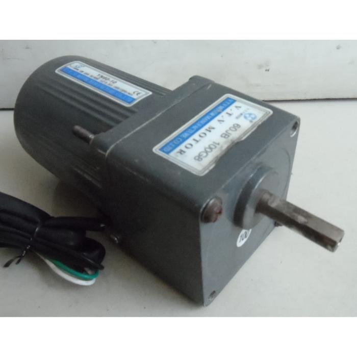Jual AC Motor Gearbox 220V - 10 Watt - 12 RPM - Ratio 1 : 100 - VTV ...
