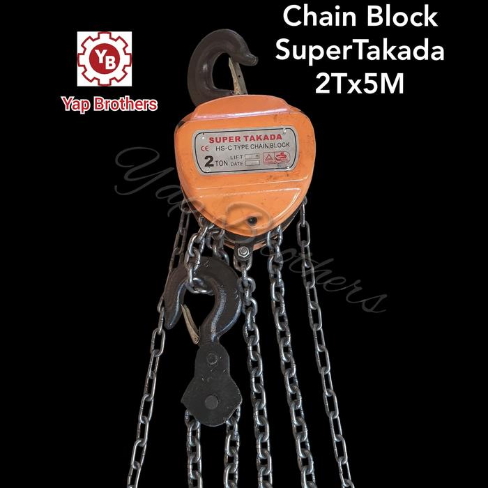 Jual Katrol / Chain Block 2Tx5M "Super Takada" - Jakarta Barat - Yap ...