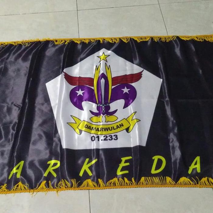 Jual Bendera Ambalan Panji Silat Sangga Regu 90cm x 135cm + Renda ...