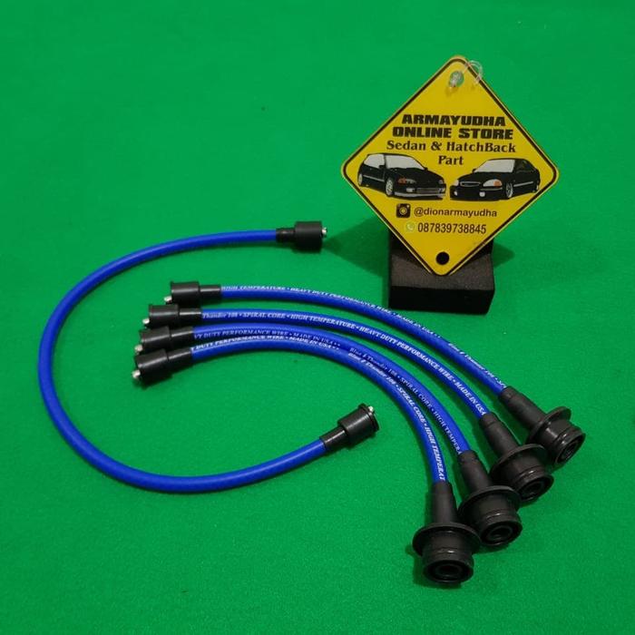 Jual Kabel Busi Racing Blue Thunder 4 Core Toyota Corolla DX dan Kijang ...