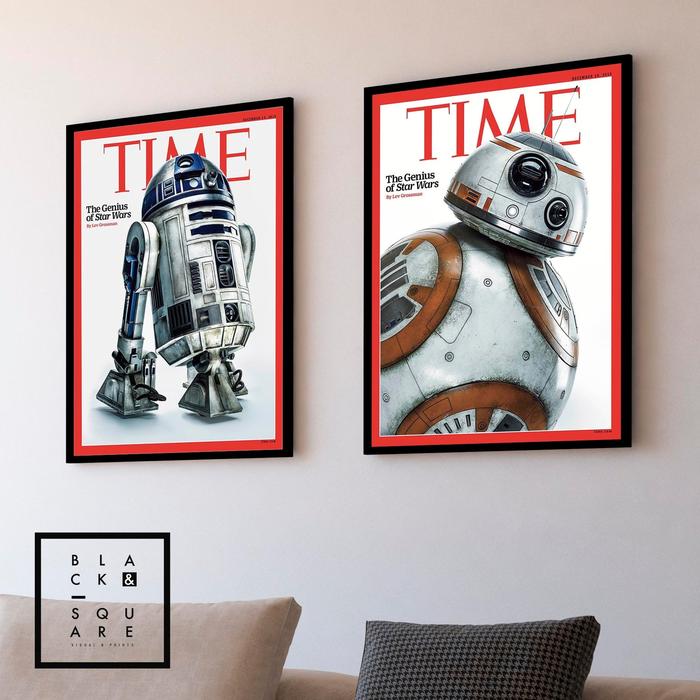 Jual Hiasan Dinding - Poster Kayu Premium - Poster Star Wars Droid ...