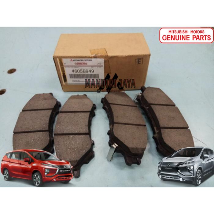 Jual Kampas rem depan Xpander . brake pad 4605B949 Mitsubishi genuine ...