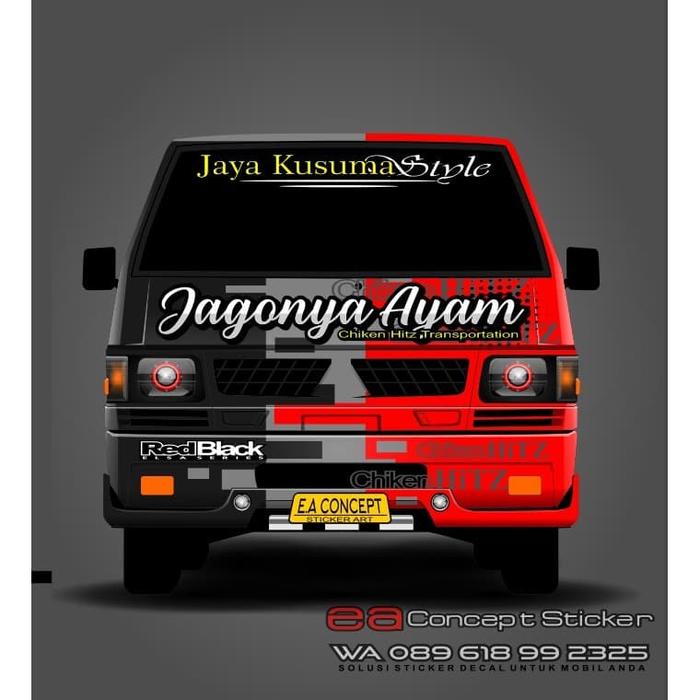 Jual decal mitsubishi l300 carry - Kota Denpasar - ea concept sticker ...