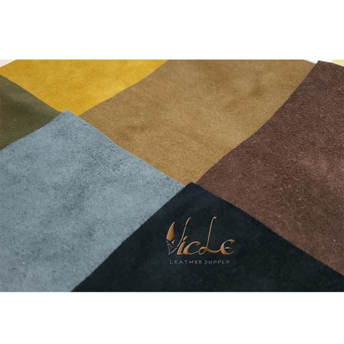 Jual Suede Leather Sheet / Kulit Sapi Lembaran - Green Di Seller Sweet ...