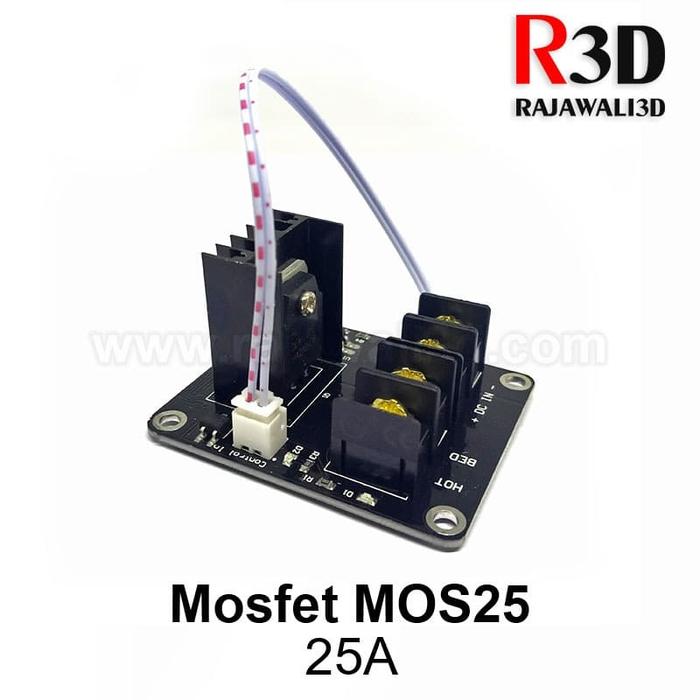 Jual Modul Power Heated Bed 25A MOSFET Upgrade RAMPS 1.4 untuk Printer ...