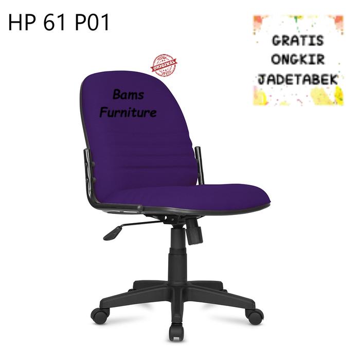 Jual kursi kantor hidrolik kerja staff high point di jamin ori HP61 ...
