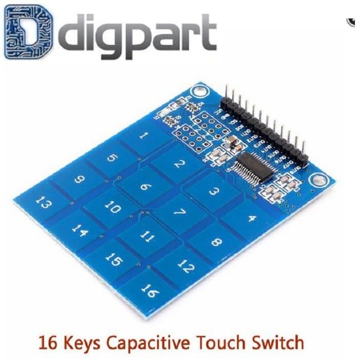 Jual Keypad TTP229 16 Channel Switch For Arduino Touch Sensor ...