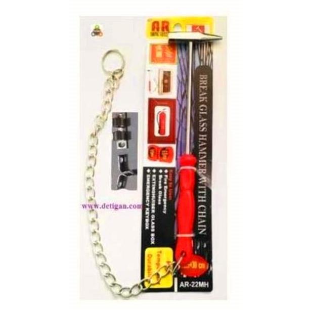 Jual EMERGENCY HAMMER-Palu Pemecah Kaca Box APAR AR22MH - Kota Depok ...