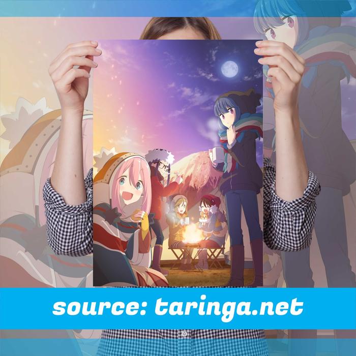Jual Poster Anime Terlengkap A3 - Yuru Camp - Kota Surakarta ...