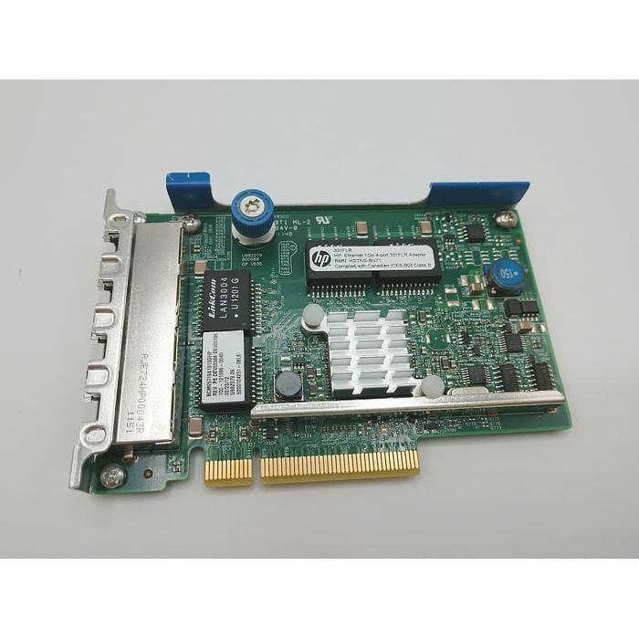 Jual HP Ethernet 4 port 1Gbps 331FLR LAN Card untuk Proliant G8 Gen8 ...