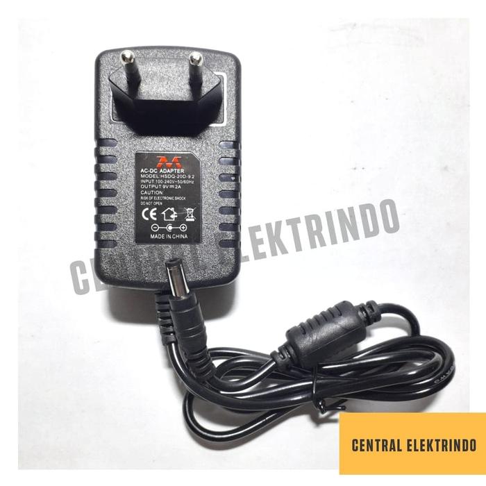 Jual ADAPTOR AC/DC 9V-2A HITAM - Jakarta Barat - central elektrindo ...