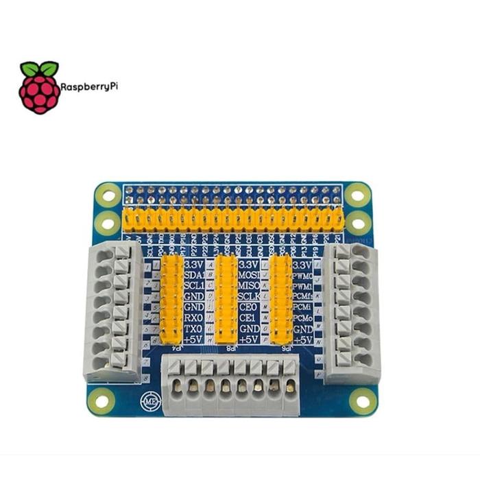 Jual Raspberry Pi Multi Function Hat GPIO Expansion 3 3B 4 4B B+ with ...