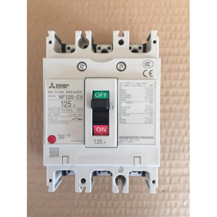 Jual MCCB /NFB NF125CV 125A Mitsubishi - Kab. Bekasi - mitrautama jaya | Tokopedia