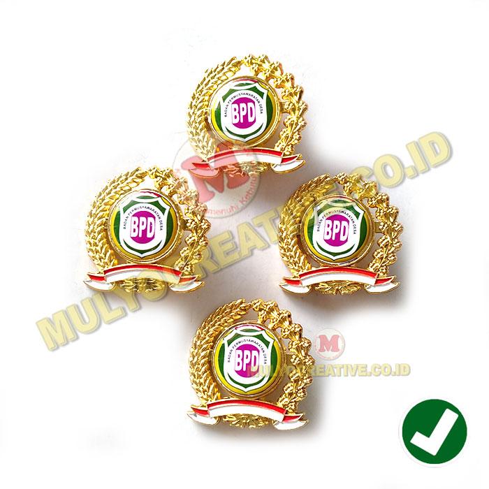 Jual Lencana Pin Logo BPD Model Magnet Pin BPD Atribut Kerja Murah ...