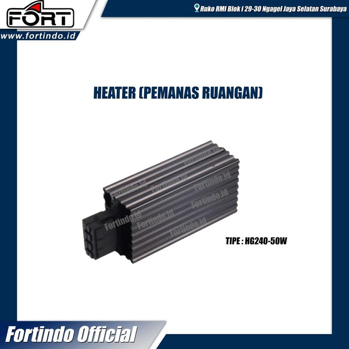 Jual Heater HG240-50W FORT Pemanas Box Panel Listrik Ruangan Thermo ...