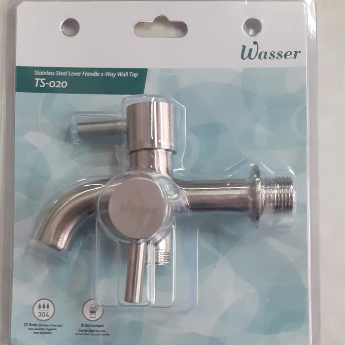 Jual kran cabang WASSER TS 020 /kran shower stainles 304 - Jakarta Barat - unggul.jaya sanitary ...