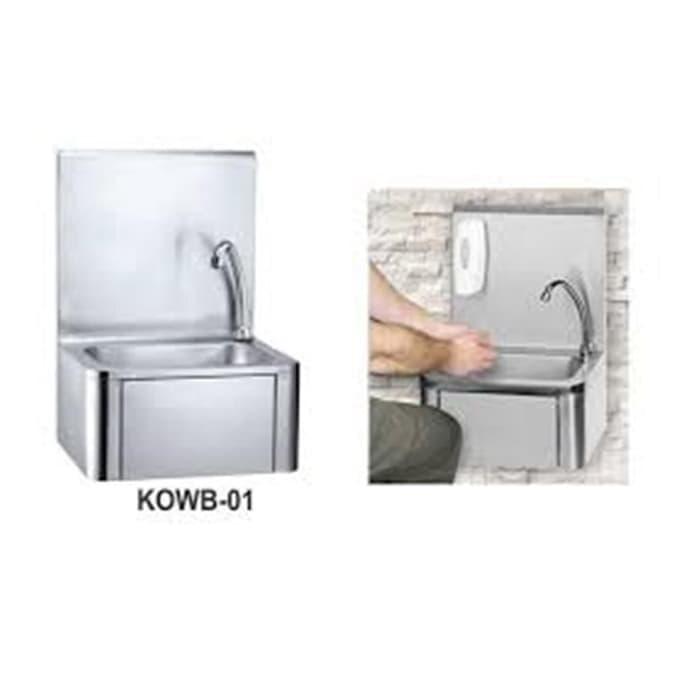 Jual SS KNEE OPERATED WASH BASIN KOWB-01 - Kota Bekasi - ALEXA MESIN ...
