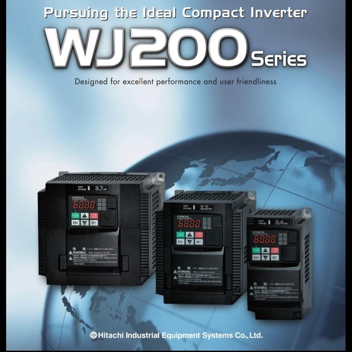 Jual INVERTER HITACHI WJ200N-015HFC 1.5 kw 380v 3 phase - Jakarta Barat - nzo ivg shop | Tokopedia