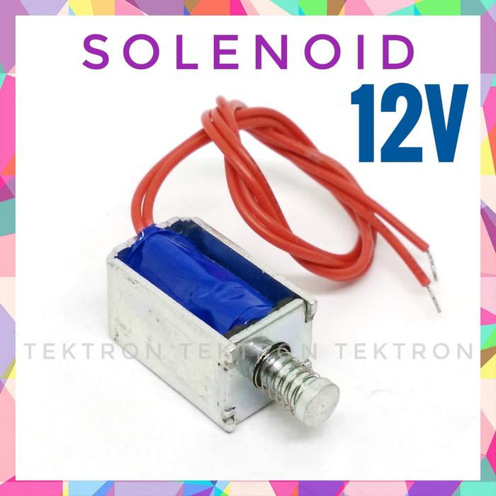 Jual Solenoid DC12V , selenoid 12V, arduino uno mega nano, - Kota ...