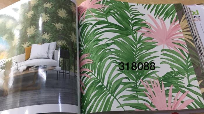 Jual Wallpaper Dinding 3Dimensi Motif Daun Rumbai - Kota Bekasi - Aneka ...