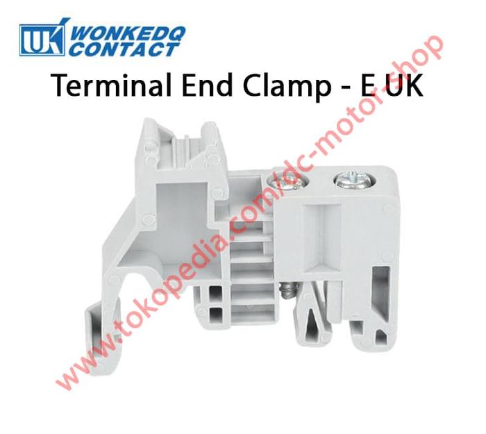 Jual End Stopper Terminal Blok E-UK For Terminal UK Screw Terminal ...