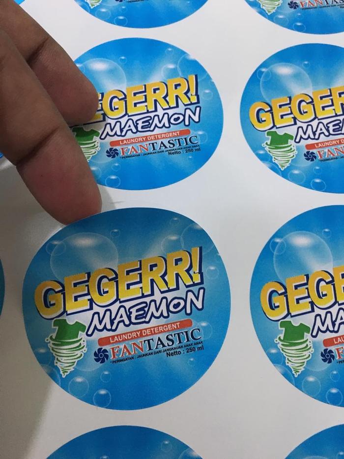 Jual [PROMO] STIKER VINYL + CUTTING A3 [CETAK+KISS CUT] - Jakarta Barat ...