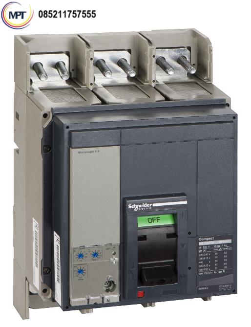 Jual MCCB Circuit Breaker Compact NS1000N Micrologic 2.0 1000A 3P ...