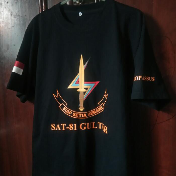 Sat 81 Gultor Logo Sukses Taklukkan Beragam Materi Gultor, Kasad