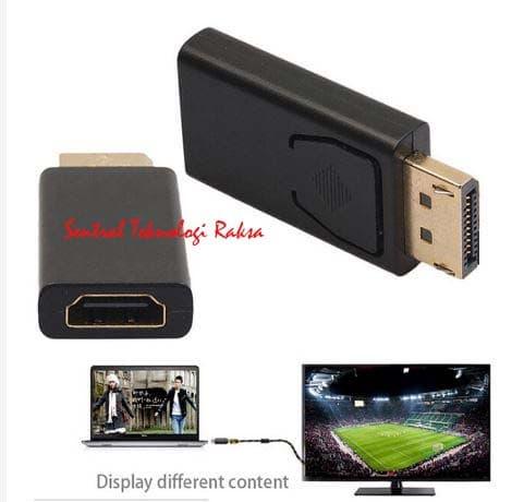 Jual Display Port DisplayPort DP Male To HDMI Female Converter ...