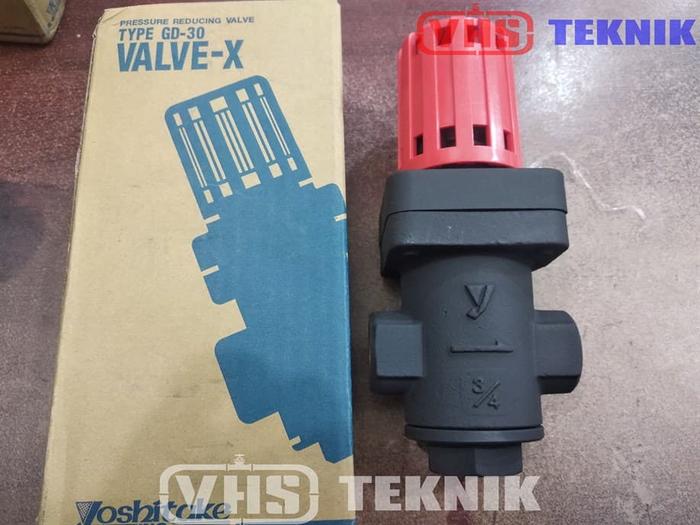 Jual PRV YOSHITAKE GD-30 PRESSURE REDUCING VALVE STEAM 3/4 INCH - Kota ...