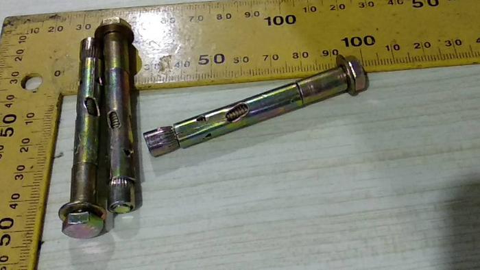 Jual dynabolt / Anchor bolt / fasteners 08 x 65 Flash Bolt Type B ...