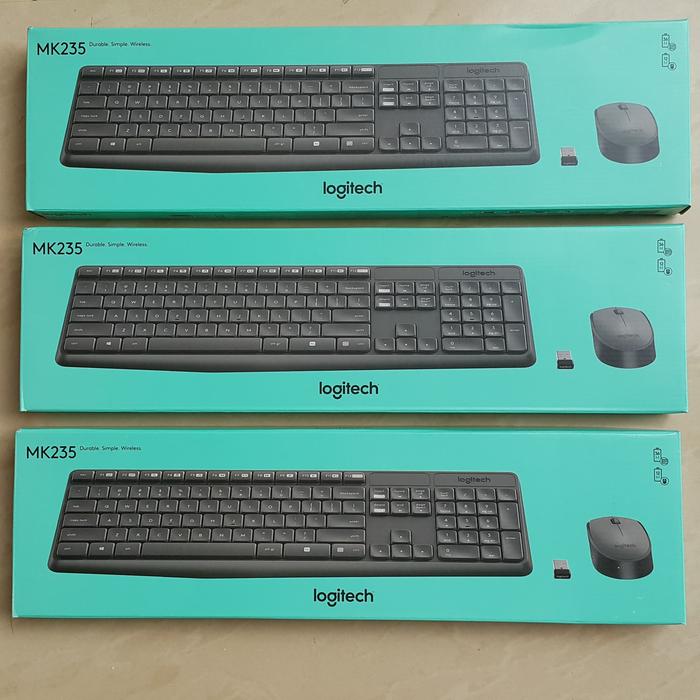 Jual LOGITECH MK235 PAKET COMBO WIRELESS Mouse dan Keyboard Garansi Resmi - Jakarta Barat ...