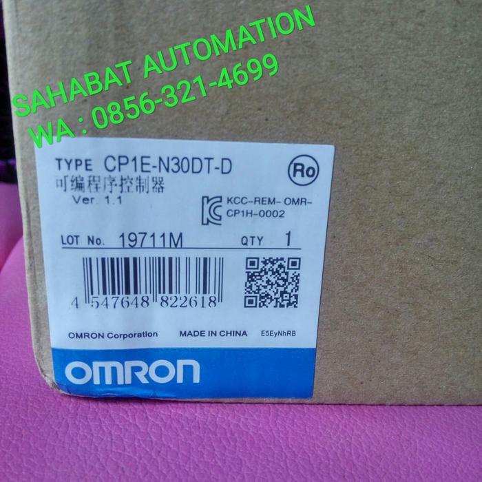 Jual PLC Omron CP1E-N30DT-D CP1E N30DT D CP1E N30DTD CP1E-N30DTD PLC 30 io - Kab. Gresik ...