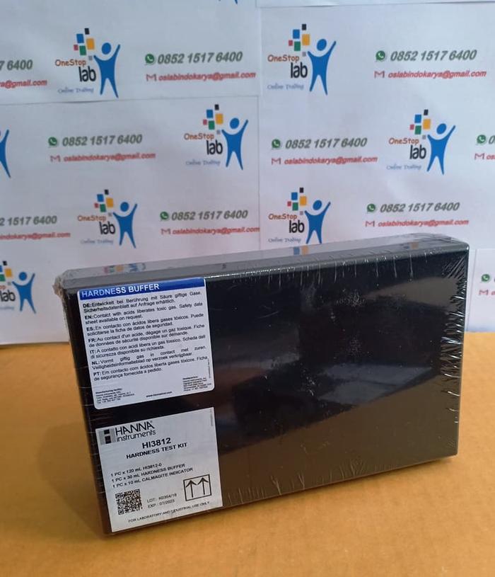 Jual HANNA HI 3812 Total Hardness test kit 100 test - Kab. Bekasi ...