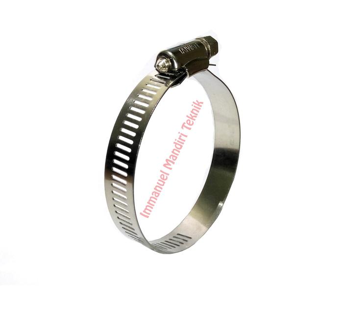Jual Klem Selang / Hose Clamp 2 1/2" Stainless Besi - Jakarta Utara ...