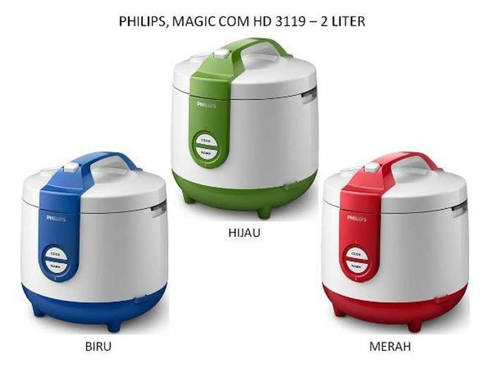 Jual Magic Com / Rice Cooker Philips HD-3119 Kapasitas 2 Liter ...
