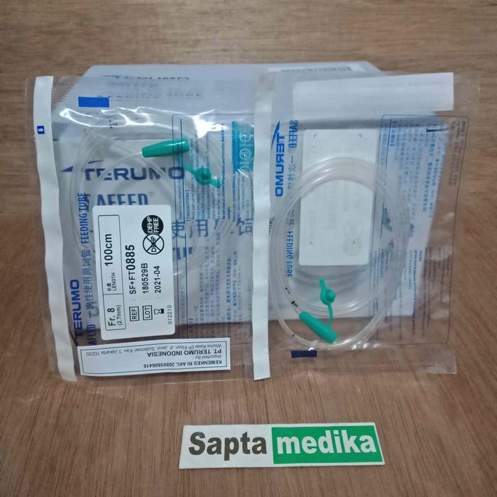 Jual Selang Makanan NGT ukuran 8FR dewasa Naso Gastric Tube 8FR Terumo ...