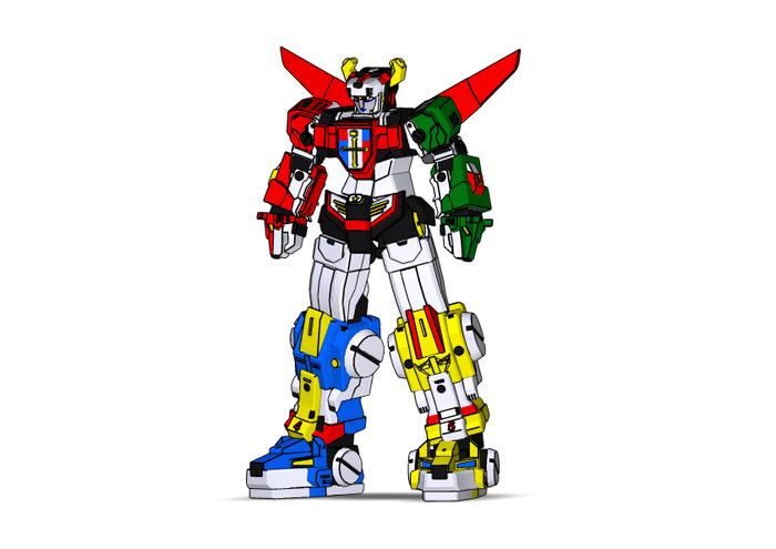 Jual DIY Papercraft Voltron - Kota Bandung - dearbest | Tokopedia