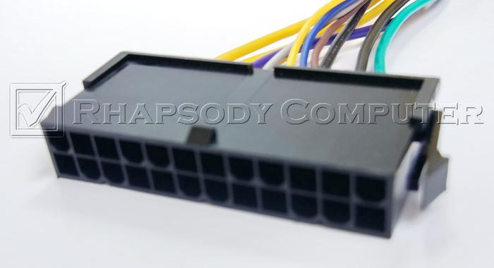 Jual Kabel Power Atx 24 Pin To 2-port 6 Pin Adapter For Hp 8000 Series ...