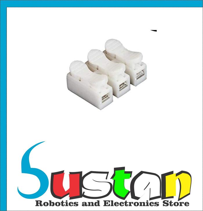 Jual CH3 Quick Connector cable clamp Terminal Block Spring Connector ...