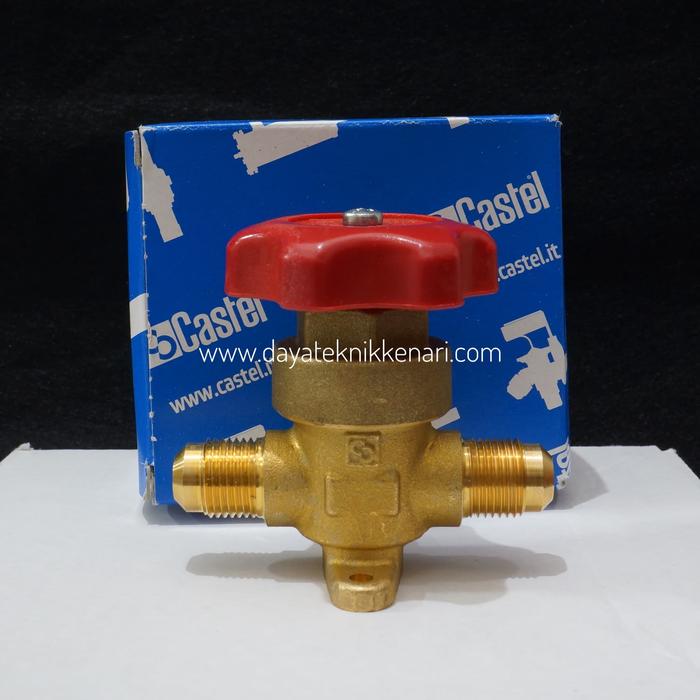 Jual HAND VALVE CASTEL 1/2 inch TYPE 6210/4 FLARING - Jakarta Pusat ...