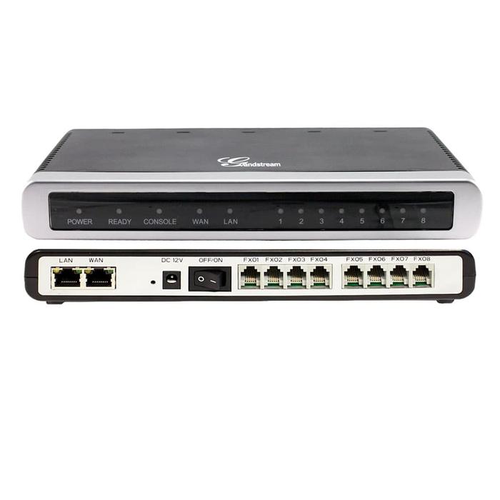 Jual GrandStream GXW4108 Analog VOIP Gateway 8 FXO, 2 FastEthernet ...