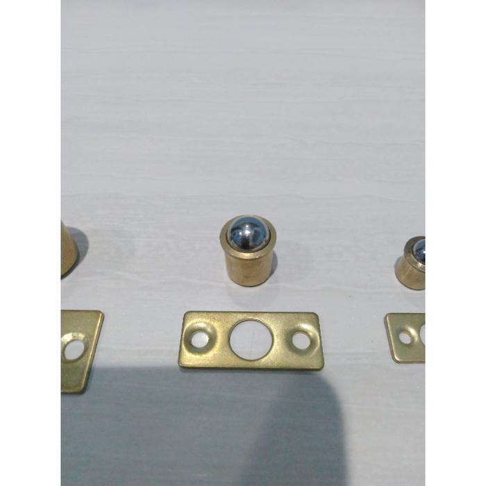 Jual 12.5mm Mata Ayam Kuningan Tanam Pelor Ball Catch Pengait Penahan ...