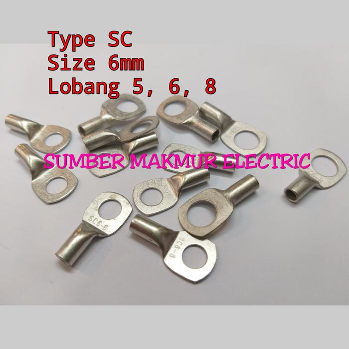 Jual SKUN SC 6mm / SKUN KABEL 6mm / CABLE LUG 6mm - Jakarta Barat ...