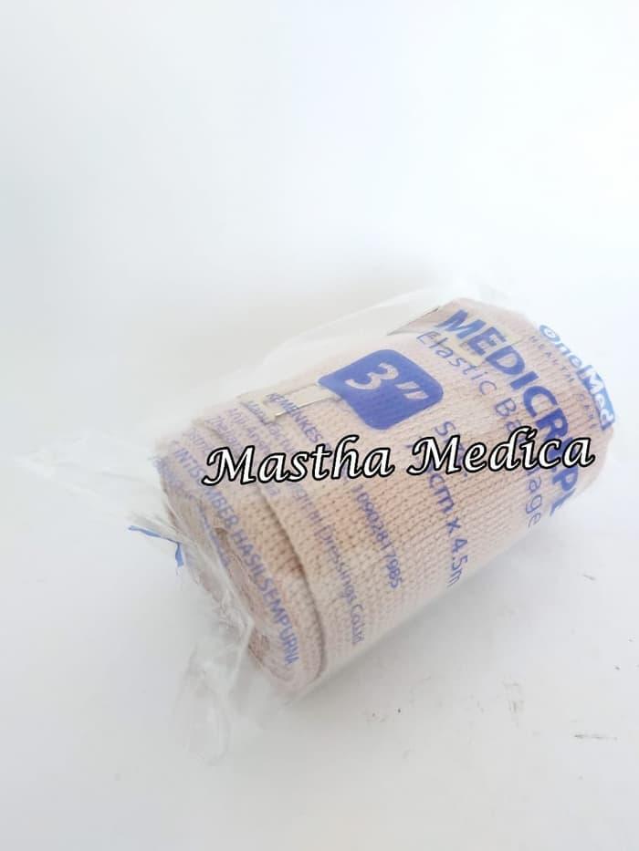 Jual Medicrepe 3 Elastic Bandage 7. 5 Cm X 4. 5 M Perban Roll Onemed ...