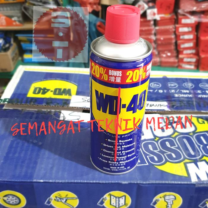Promo WD40 333ml WD 40 333 ml MULTI PURPOSE PELUMAS ANTI KARAT WD-40 11,2 OZ - Kota Medan ...