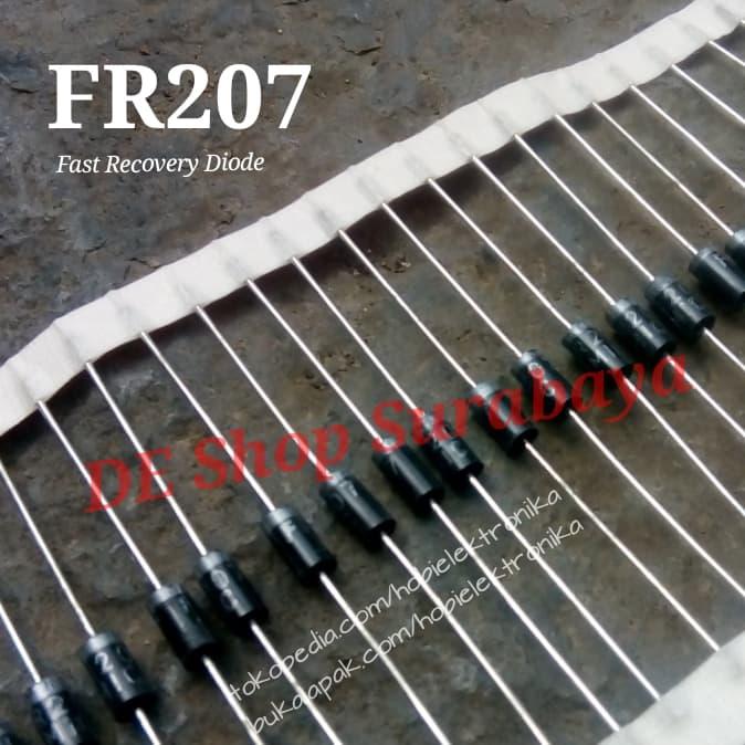 Jual Dioda FR207 Fast Recovery Rectifier 2A FR 207 - Kota Surabaya ...