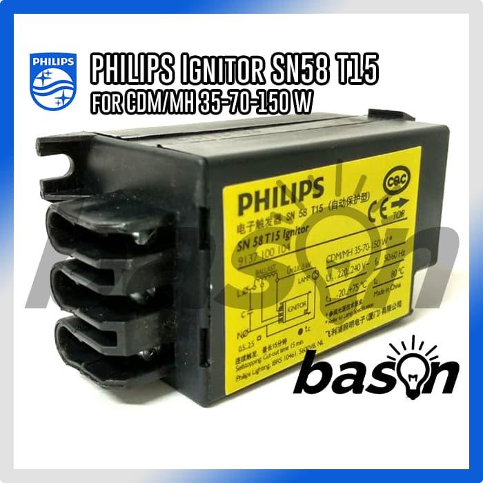 Promo PHILIPS SN 58 T15 - Ignitor CDM/MH 35 - 150W - Jakarta Utara ...