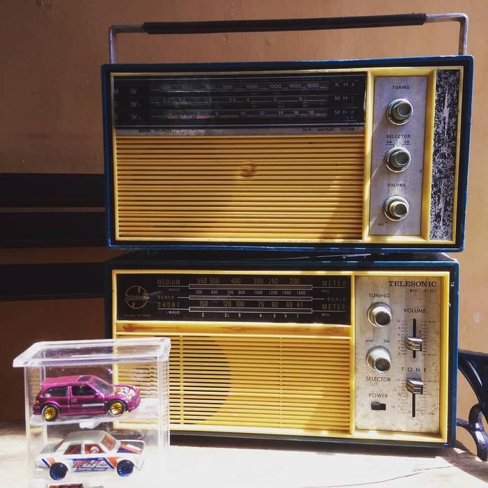 Jual Radio Blue Telesonic Jadul Display Only BARANG ANTIK Kuno - Kota ...