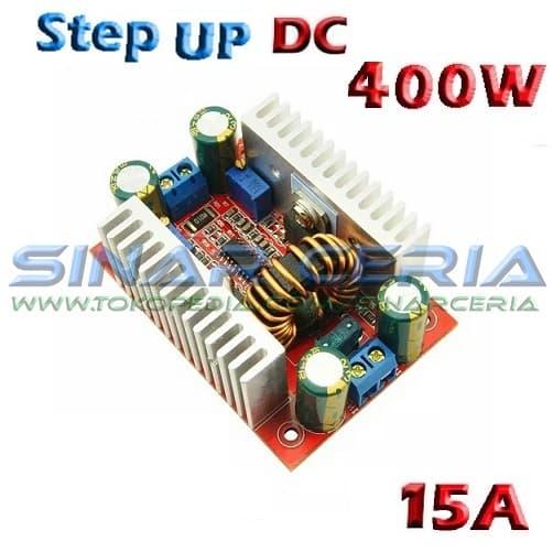 Jual Boost Converter 400W 15A DC-DC Step up Power Supply Module Driver - Jakarta Barat - Sinar ...